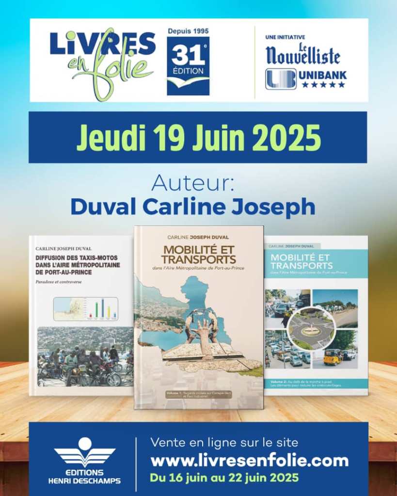 Ouvrages et communications – Carline JOSEPH DUVAL